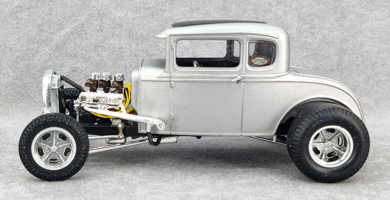 Revell 1930 Ford Model A Coupe Hot Rod Built Kit - Spotlight Hobbies