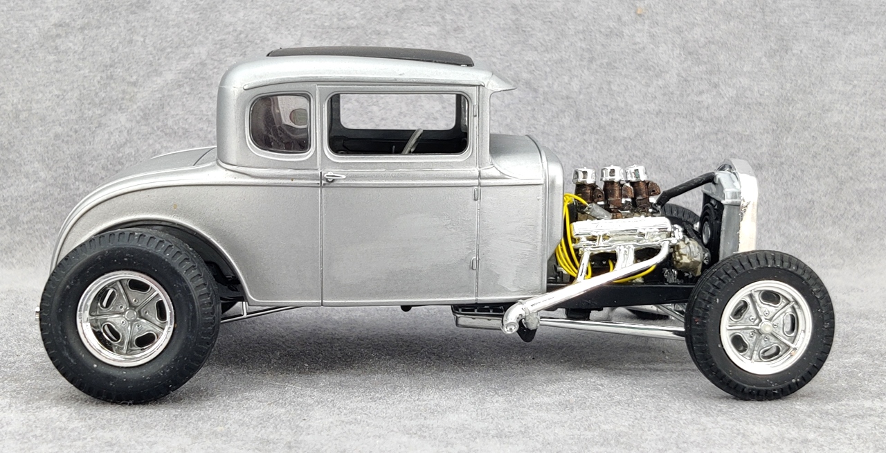 Revell 1930 Ford Model A Coupe Hot Rod Built Kit - Spotlight Hobbies