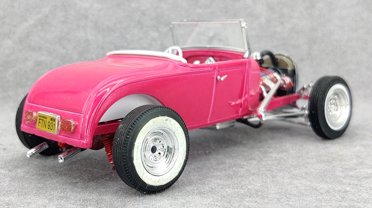 Revell 1929 Ford Model A Roadster Hot Rod Built Kit - Spotlight Hobbies