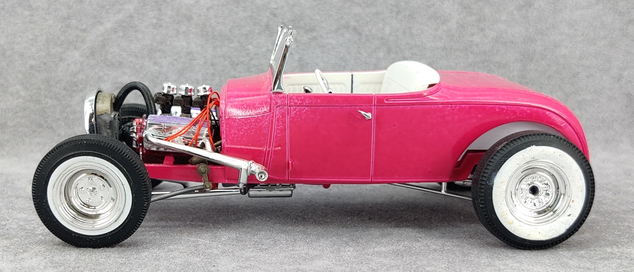 Revell 1929 Ford Model A Roadster Hot Rod Built Kit - Spotlight Hobbies