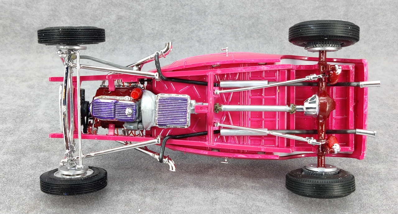 Revell 1929 Ford Model A Roadster Hot Rod Built Kit - Spotlight Hobbies