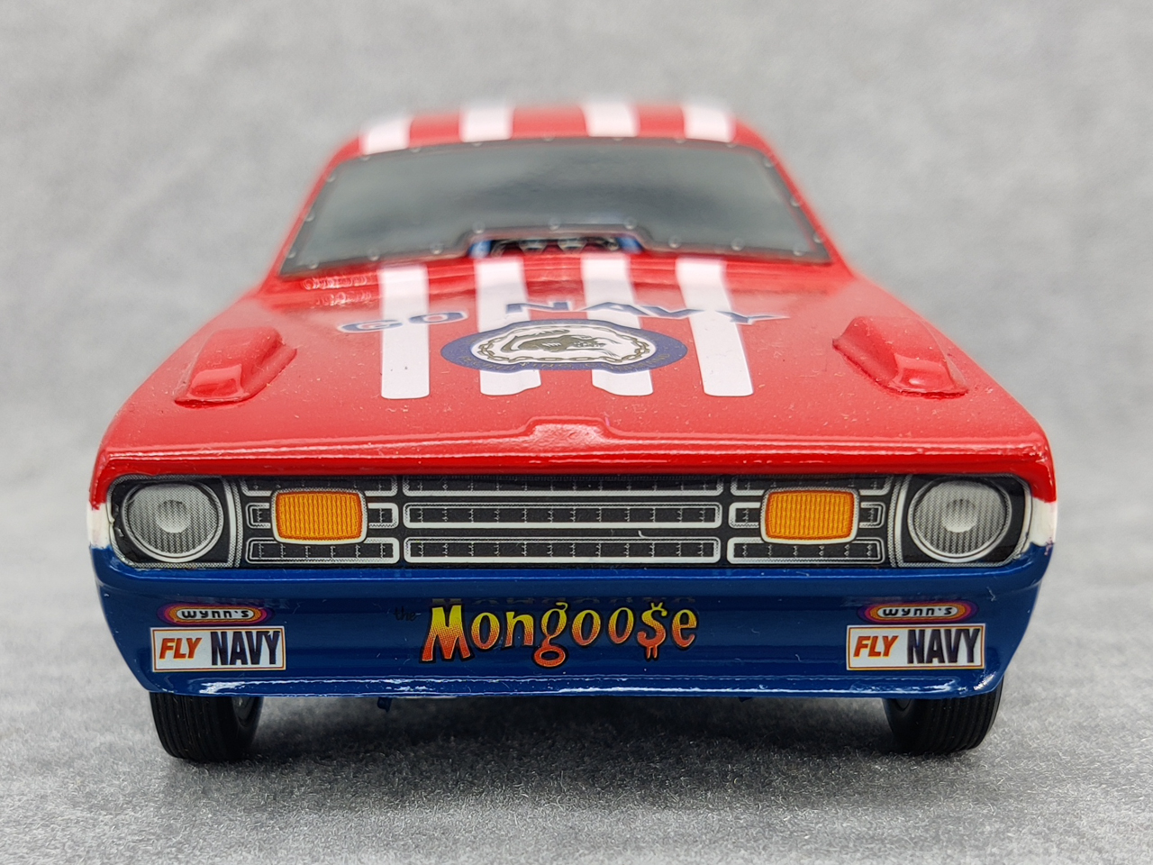 Revell Tom “Mongoose” McEwen 1973 Plymouth Duster Funny Car Built Kit ...