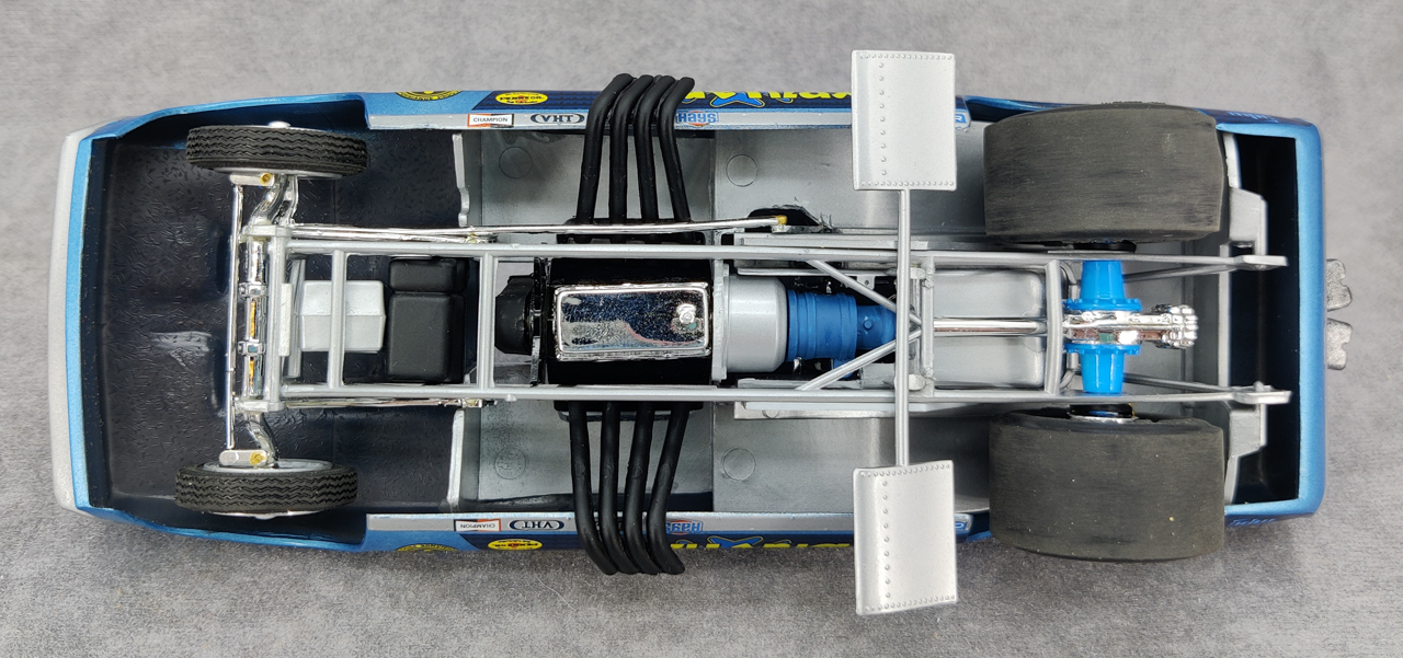 MPC “Blue Max” 1973 Ford Mustang Long Nose Funny Car Built Kit ...