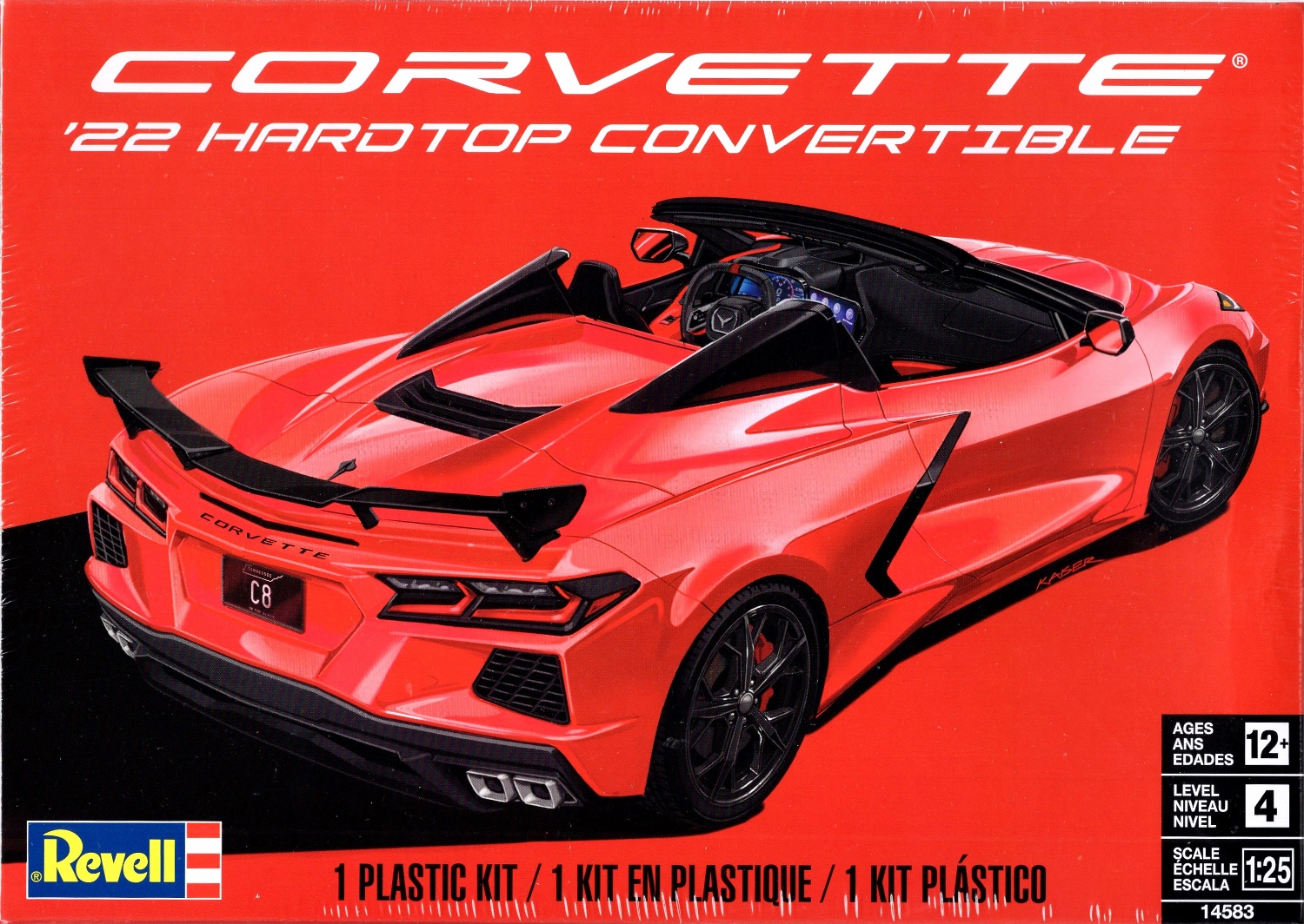 Revell 2022 Chevy Corvette Stingray Z51 Hardtop Convertible - Spotlight ...