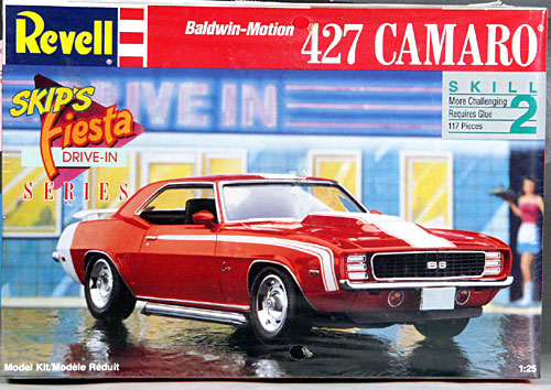 Revell 1969 Baldwin Motion 427 Chevy Camaro "Skip's Fiesta Drive-In ...