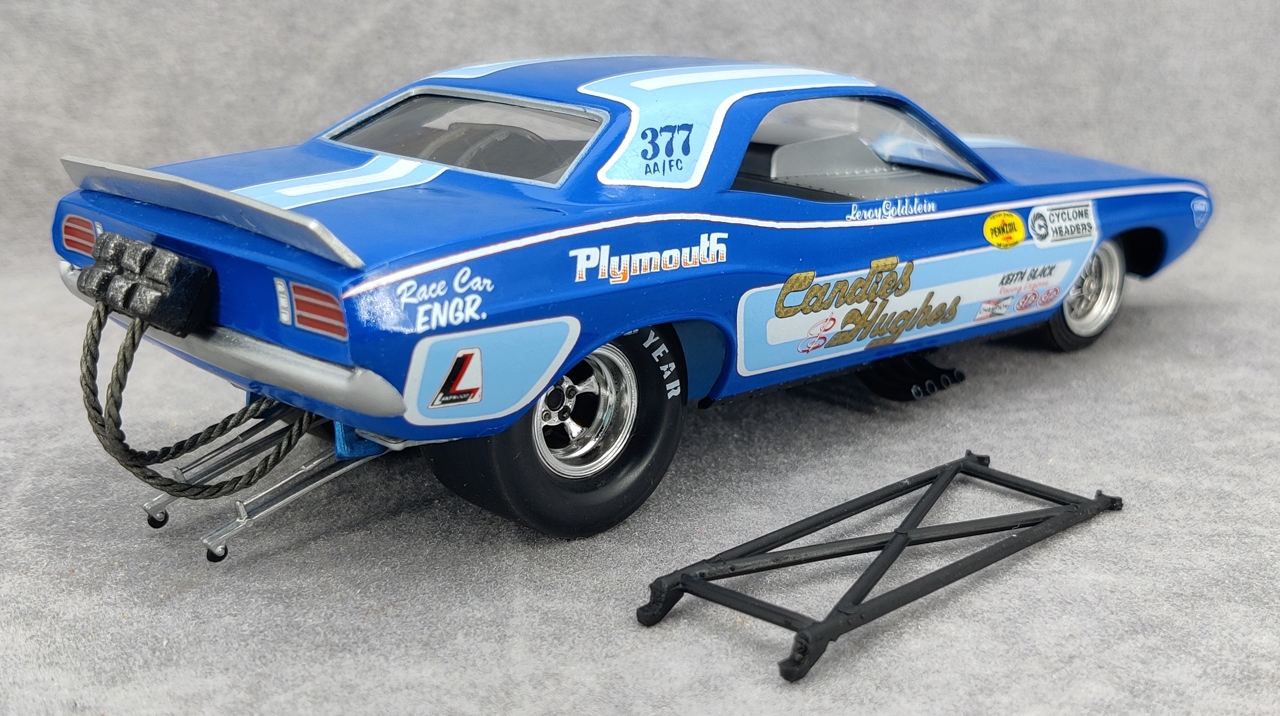 MPC Leroy Goldstein “Candies & Hughes” Plymouth Cuda Funny Car Built ...