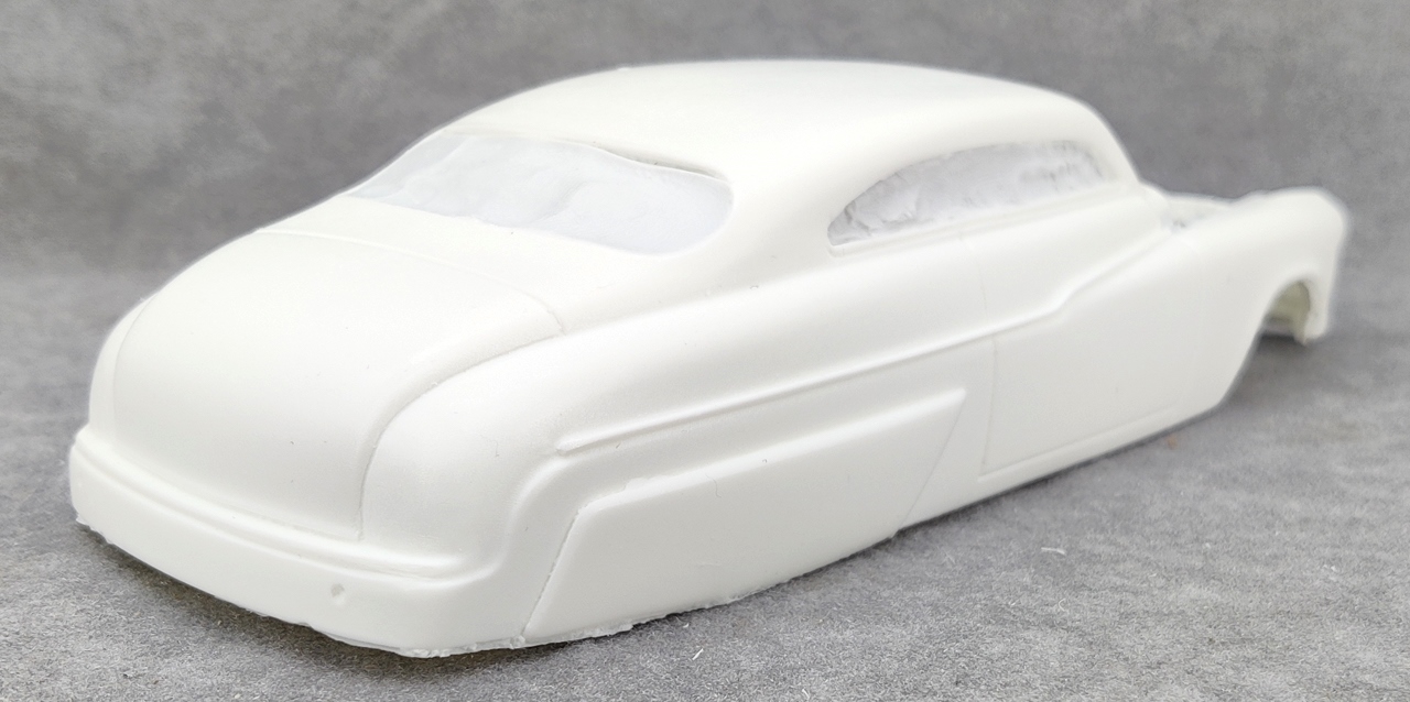 Jimmy Flintstone Resin "Roy Bean" Custom 1949 Mercury - Spotlight Hobbies