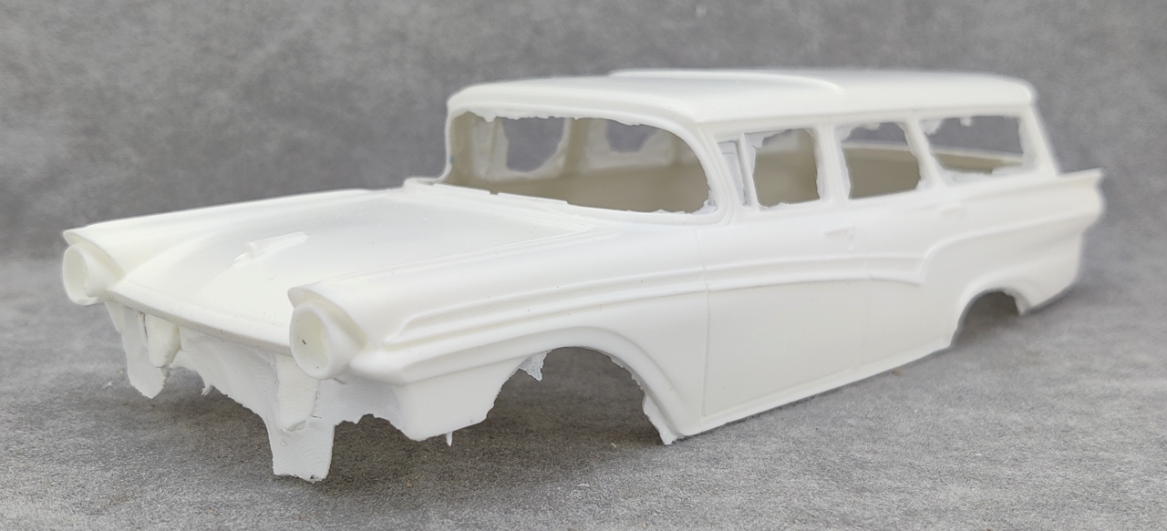 Jimmy Flintstone Resin 1957 Ford 4-Door Country Sedan Wagon - Spotlight ...