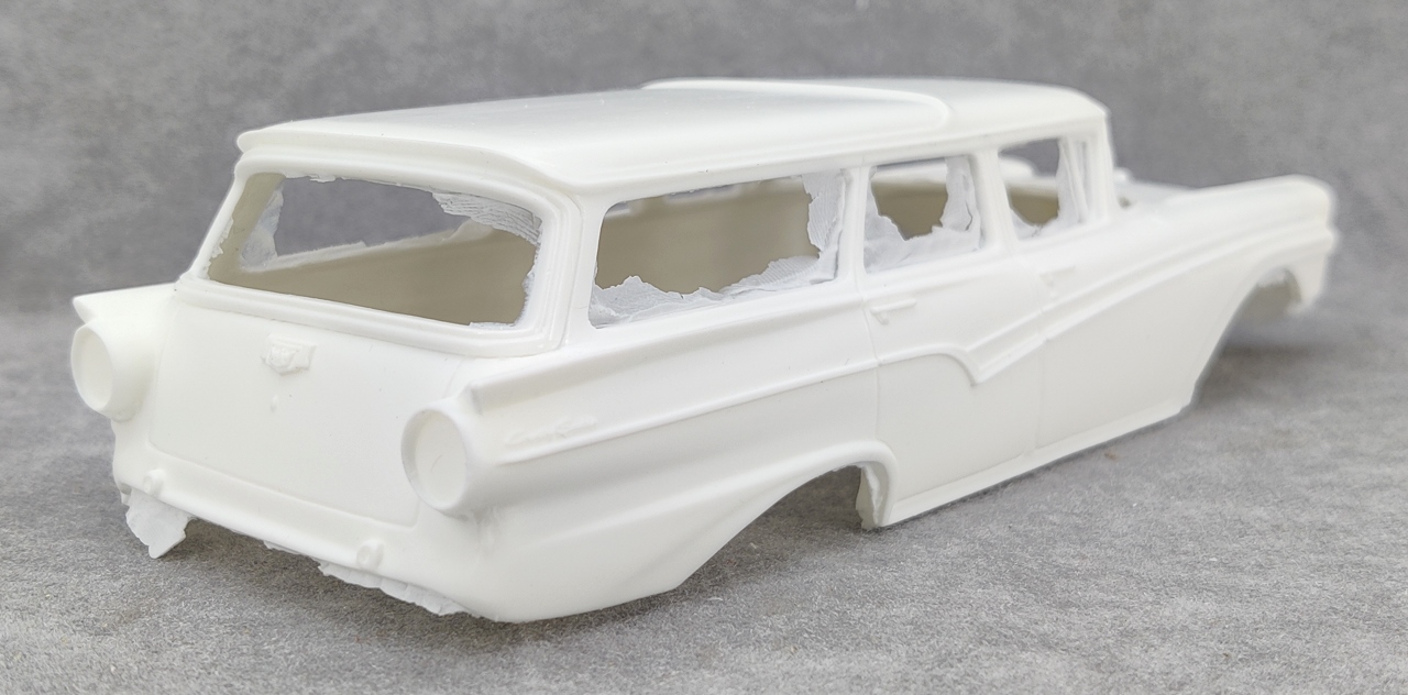 Jimmy Flintstone Resin 1957 Ford 4-Door Country Sedan Wagon - Spotlight ...