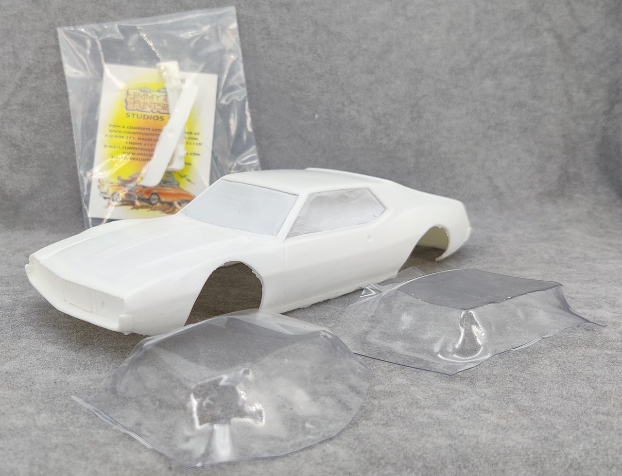 Jimmy Flintstone Resin "Tom Reffner" AMC AMX Javelin Race Car ...