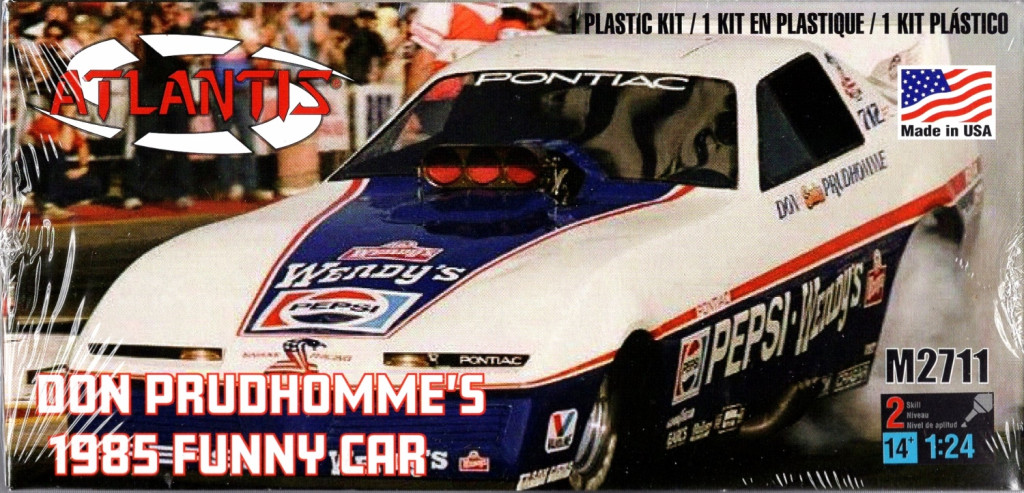 Atlantis (Monogram) Don "Snake" Prudhomme "Pepsi" 1985 Pontiac Firebird ...