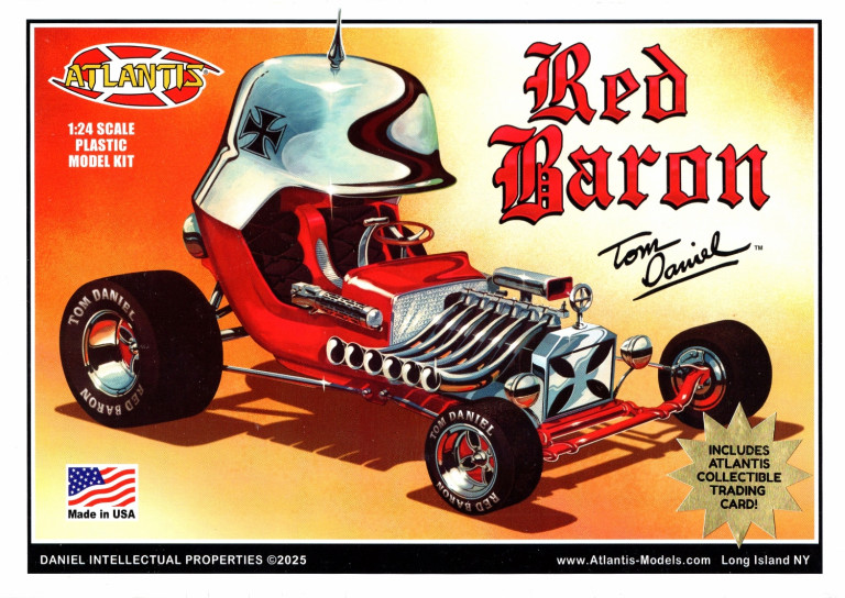 Atlantis (Monogram) Tom Daniel “Red Baron” Show Rod - Spotlight Hobbies