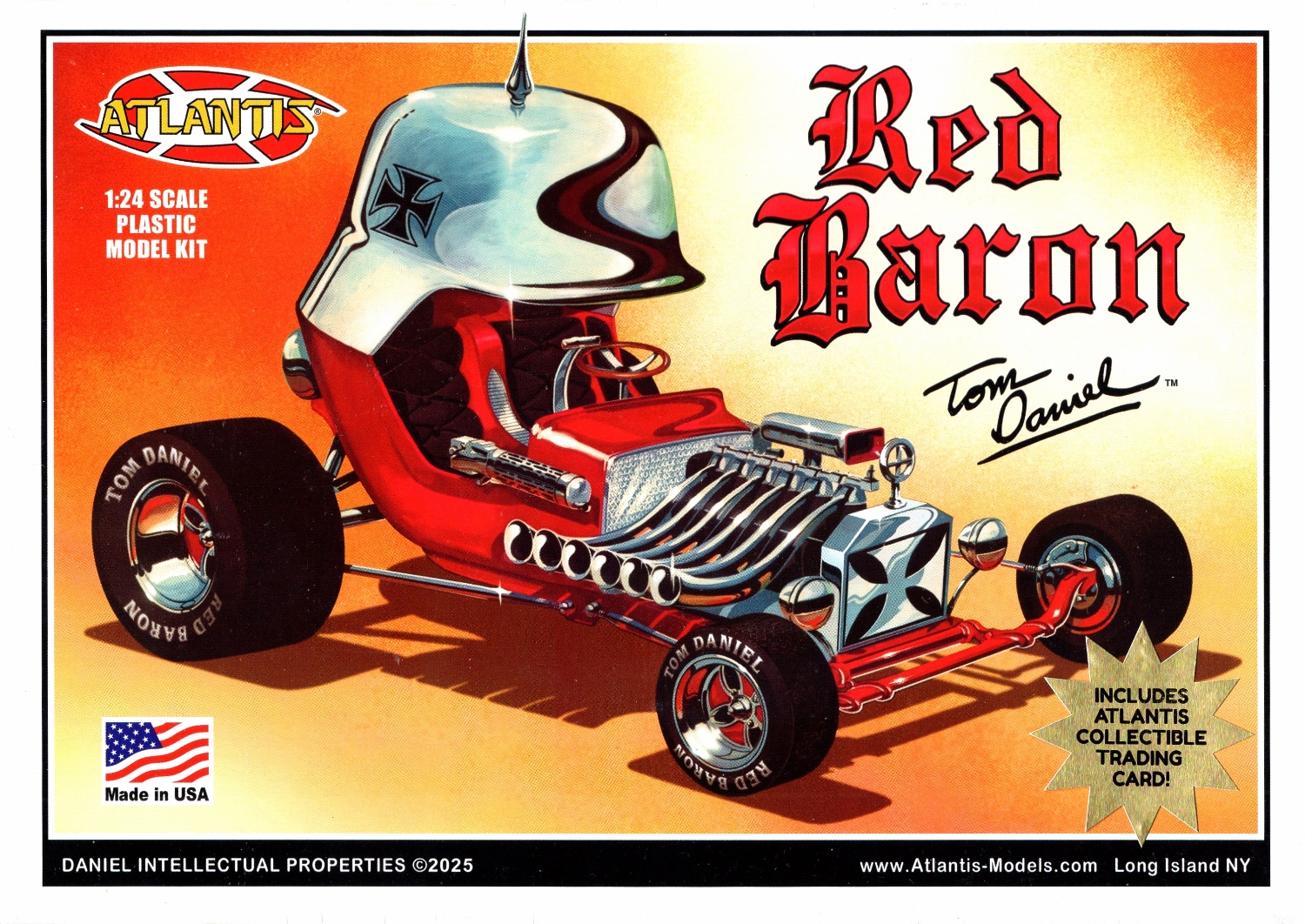 Atlantis (Monogram) Tom Daniel “Red Baron” Show Rod - Spotlight Hobbies