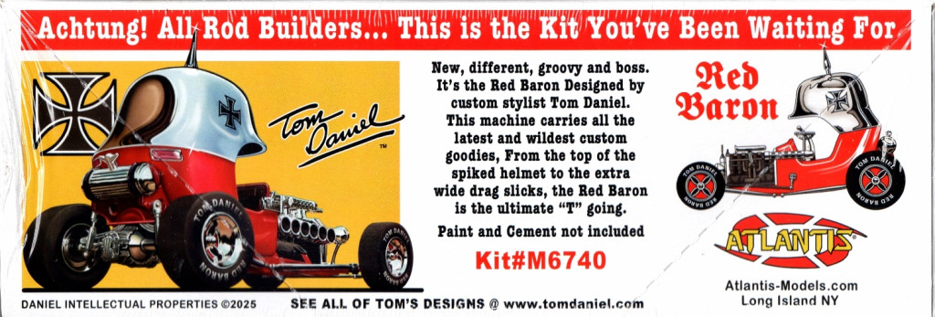 Atlantis (Monogram) Tom Daniel “Red Baron” Show Rod - Spotlight Hobbies