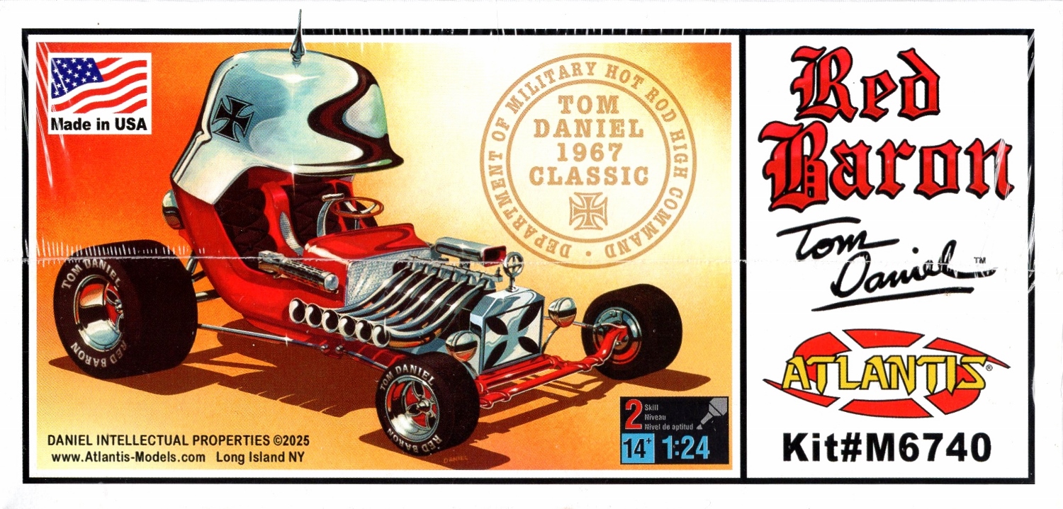 Atlantis (Monogram) Tom Daniel “Red Baron” Show Rod - Spotlight Hobbies