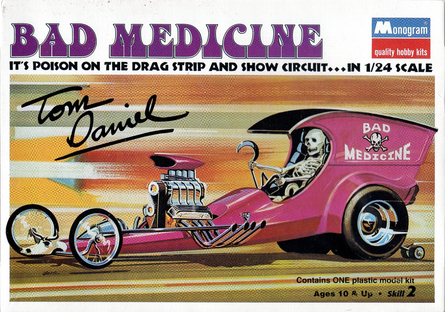 Monogram "Bad Medicine" Tom Daniel Custom Dragster - Spotlight Hobbies