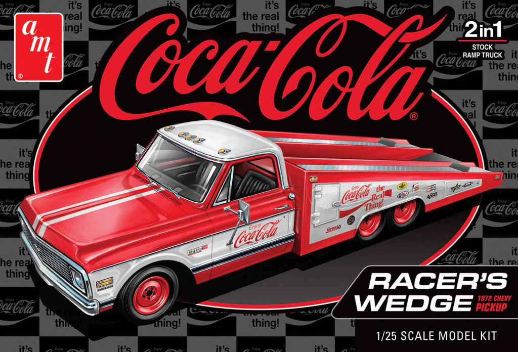 AMT "Coca-Cola" 1972 Chevy Pickup Truck with Racer's Wedge - Spotlight ...