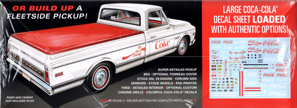 AMT "Coca-Cola" 1972 Chevy Pickup Truck with Racer's Wedge - Spotlight ...