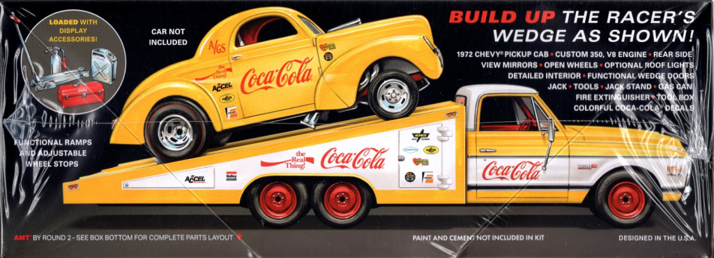 AMT "Coca-Cola" 1972 Chevy Pickup Truck with Racer's Wedge - Spotlight ...