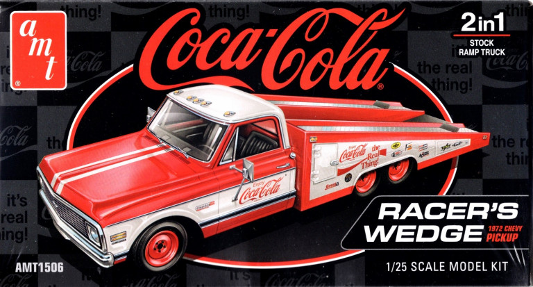 AMT "Coca-Cola" 1972 Chevy Pickup Truck with Racer's Wedge - Spotlight ...