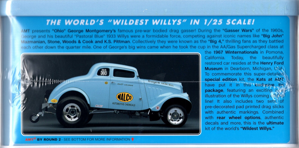 AMT "Ohio George Montgomery" 1933 Willys Coupe Gasser In Collector’s ...