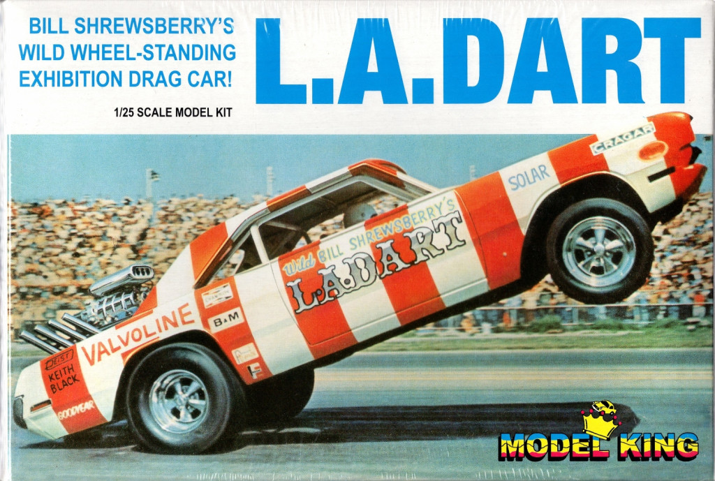 AMT Wild Bill Shrewsberry "L.A. Dart" 1970 Dodge Dart Wheelstander ...