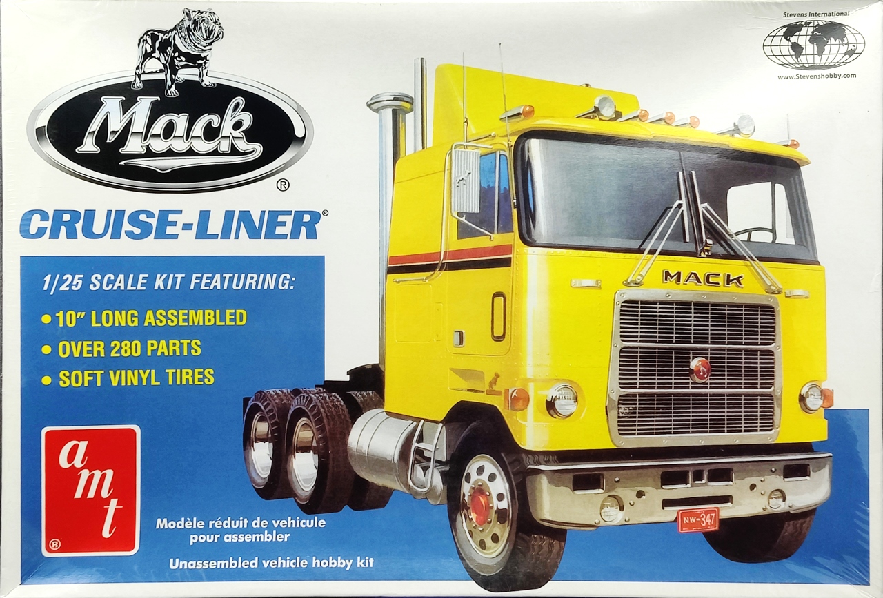 AMT Mack Cruise-Liner Cabover Semi Tractor Truck - Spotlight Hobbies