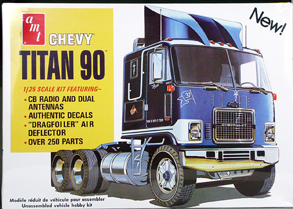 AMT Chevy Titan 90 Cabover Semi Tractor Truck - Spotlight Hobbies