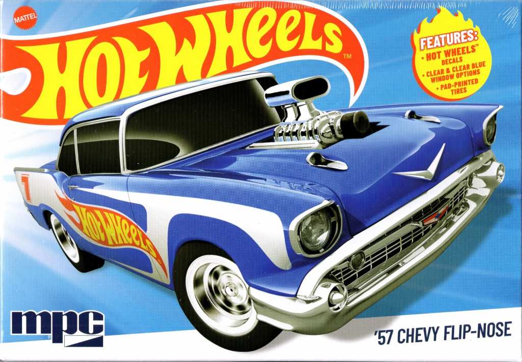 MPC 1957 Chevy Bel Air 2-Door Sedan "Hot Wheels" Flip-Nose Gasser ...