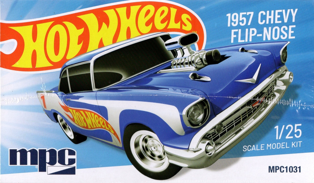 MPC 1957 Chevy Bel Air 2-Door Sedan "Hot Wheels" Flip-Nose Gasser ...
