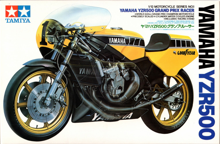 Tamiya Yamaha YZR500 Grand Prix Racer Motorcycle - 1/12 Scale ...