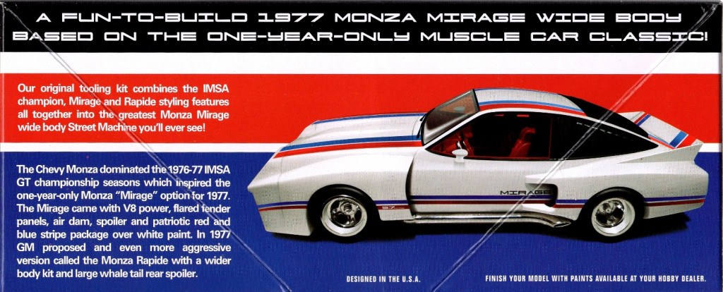 AMT 1977 Chevy Monza Mirage Wide Body Street Machine - Spotlight Hobbies