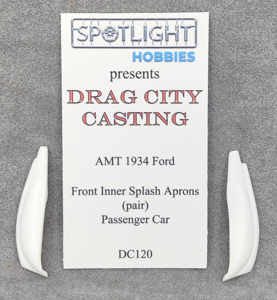 Drag City Casting Front Inner Splash Aprons (pair) - AMT 1934 Ford ...