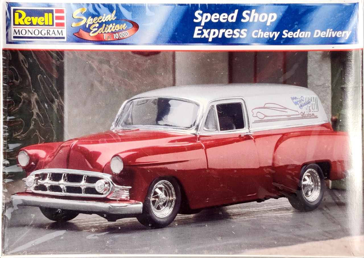 Revell/Monogram 1953 or 1954 Chevy Sedan Delivery "Speed Shop Express ...