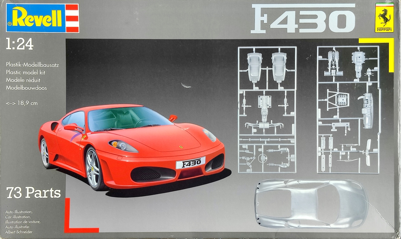 Revell Of Germany Ferrari F430 - Spotlight Hobbies