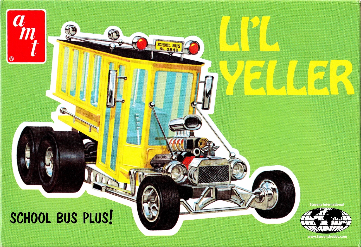AMT "Li'l Yeller" School Bus Plus! Show Rod - Spotlight Hobbies