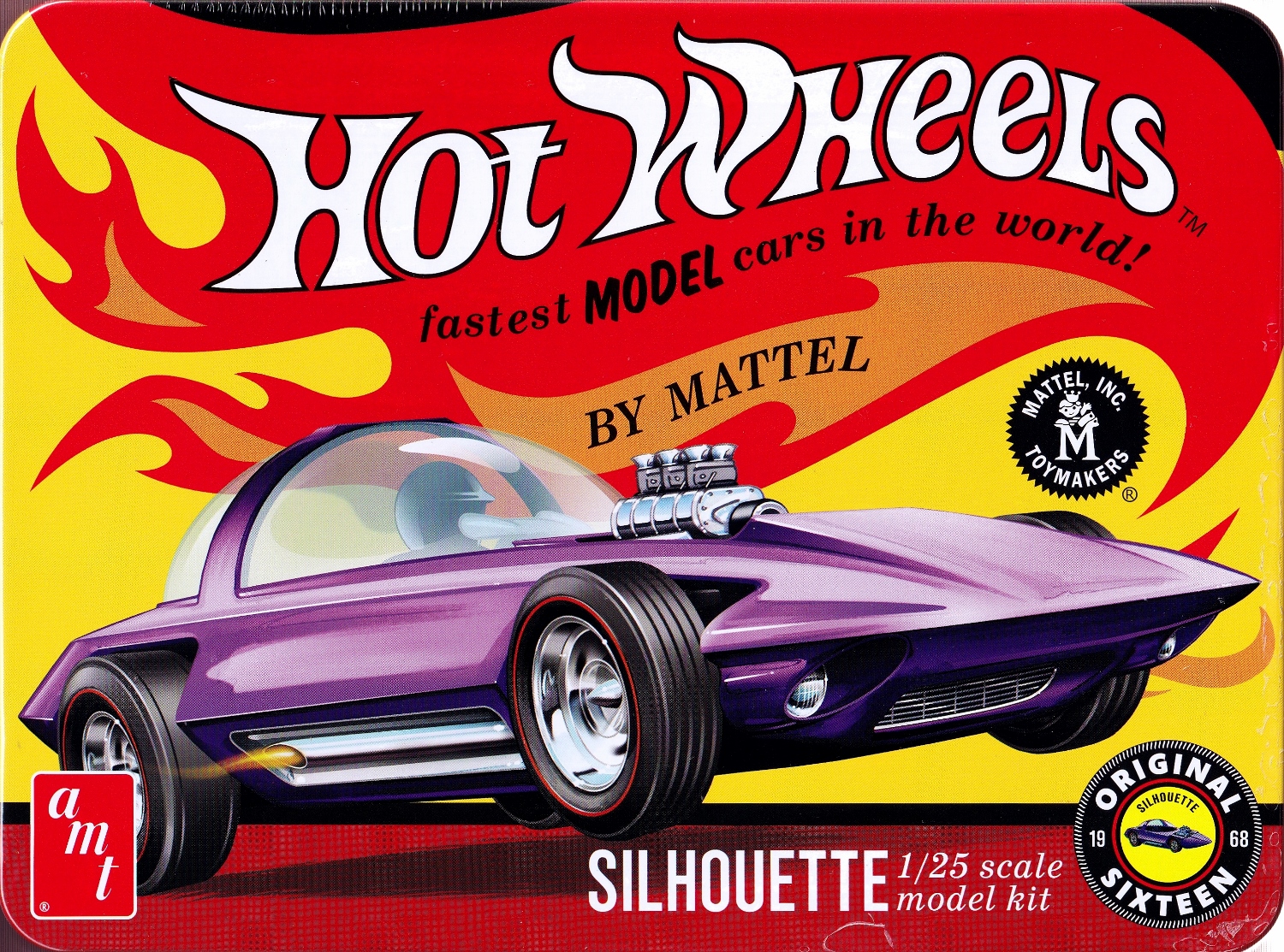 AMT "Silhouette" Show Car with Trailer in Collector Tin - Spotlight Hobbies